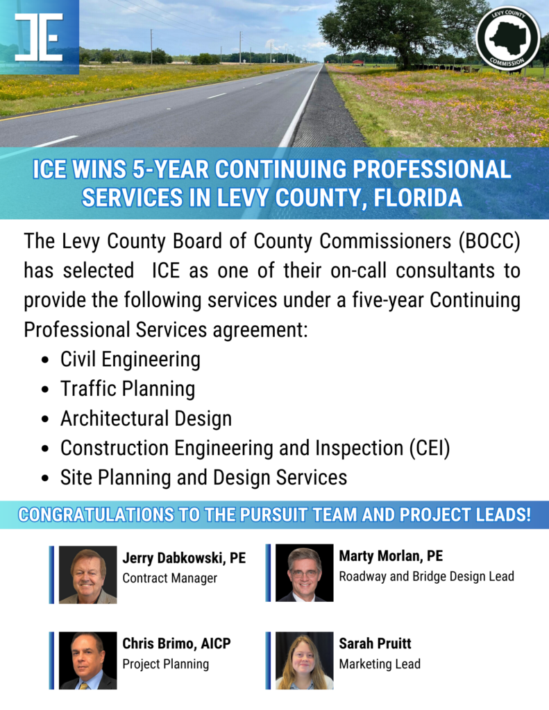 ICE Wins 5-Year CPS in Florida - ICE, Civil Engineering, Infrastructure ...